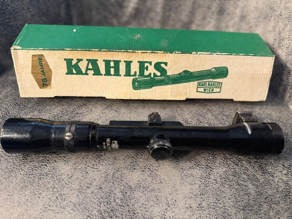 Kahles Zielfernrohr Wien mit OVP Sammlerstück HELIA 27M2 (Gebraucht) in ...