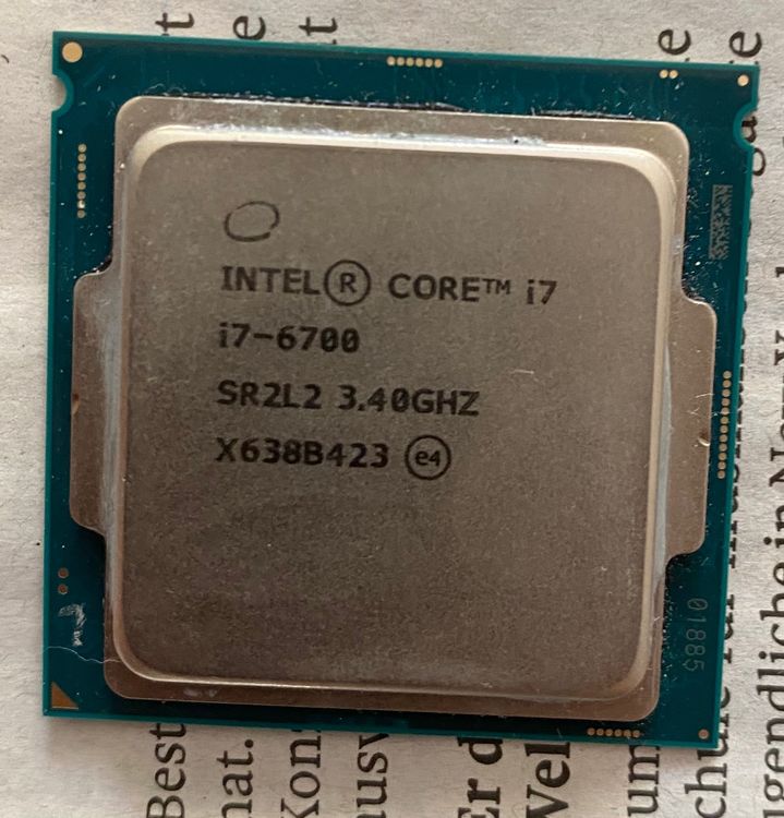 Intel I7 6700 (Gebraucht) in Adliswil für CHF 40 – mit Lieferung auf ...