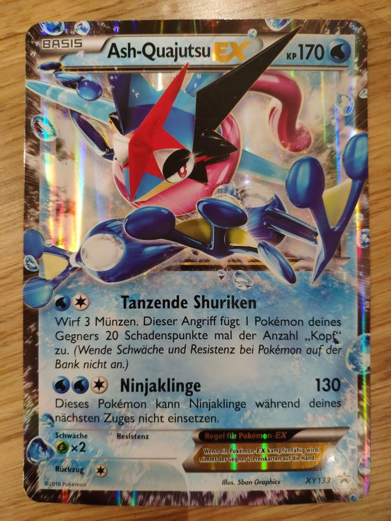 Ash Quajutsu EX Jumbo Card | Kaufen auf Ricardo