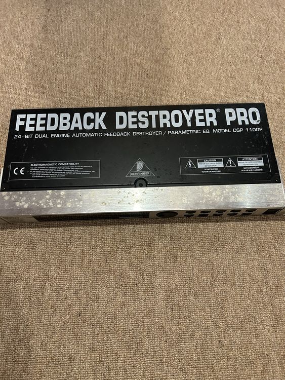 Behringer feedback destroyer | Kaufen auf Ricardo