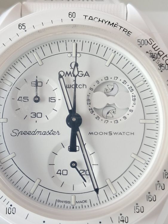 Swatch x Omega Moonswatch Mission to the Moonphase-Full Moon (Neu und ...