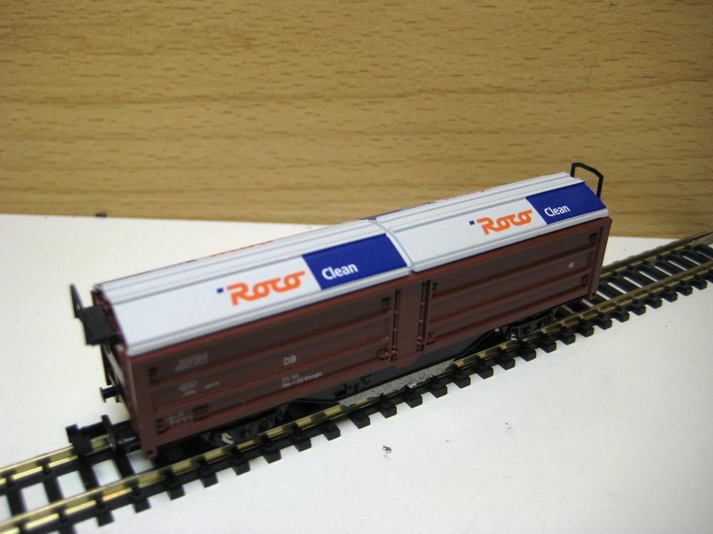 ROCO N25093 Schienenreinigungswagen (CLEAN) DB neu mit OVP | Kaufen auf ...