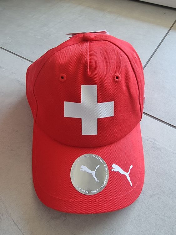 3x Original Puma Cap Suisse rot, neu mit Etikett! (Neu (gemäss ...