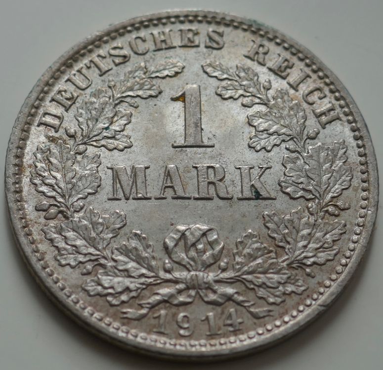Deutsches Reich 1 Mark D, 1914 (Gebraucht) in Möhlin für CHF 8 – mit ...