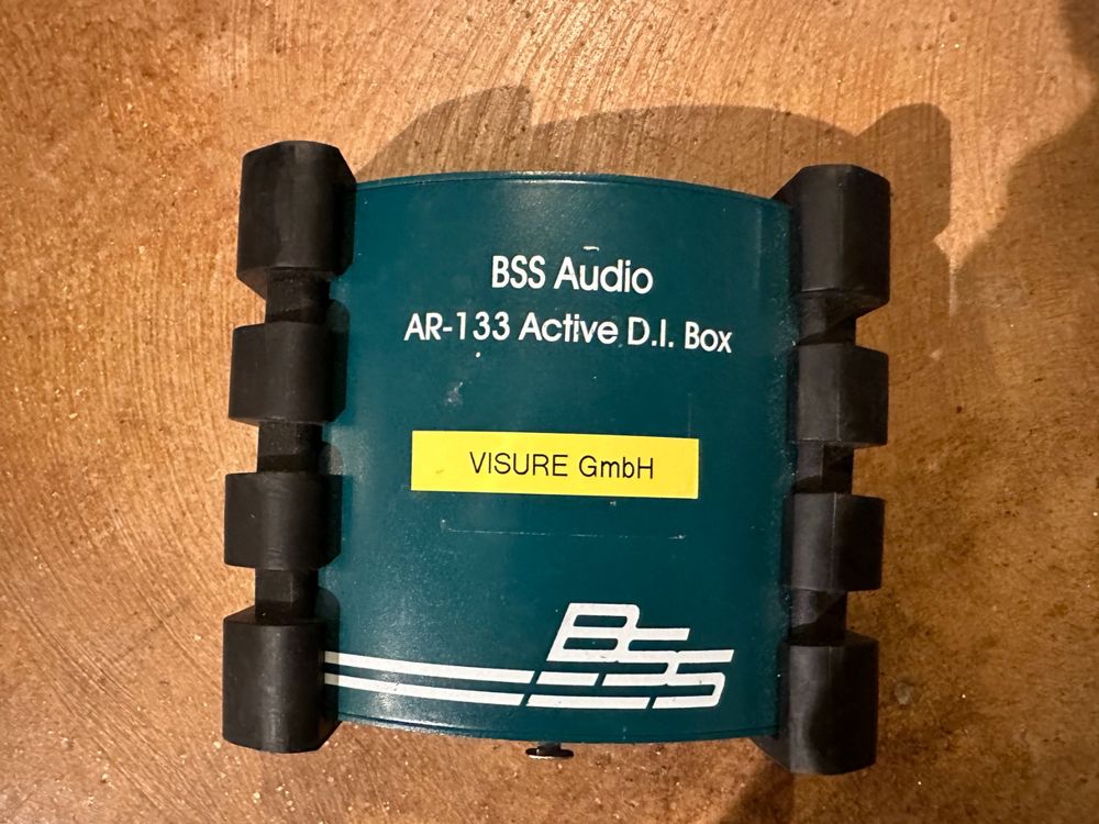 BSS Audio AR-133 Aktiv DI Box XLR Musik Instrument (D'occasion) à ...