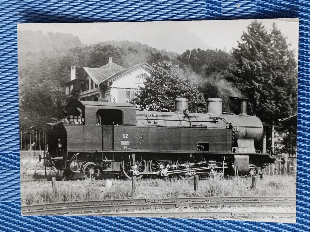 Altes Bahn Photo / TSB 62 Thunersee Bahn Ausgabe ca. 1969 (Gebraucht ...