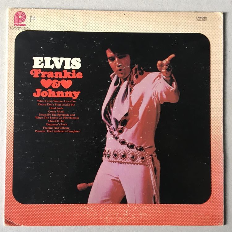 Elvis – Frankie & Johnny LP 1966 The King of Rock and Roll (Gebraucht ...