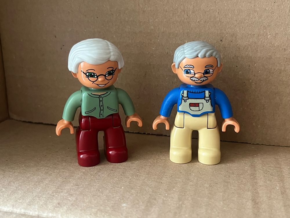 Lego Duplo Figuren Grosseltern Oma & Opa | Kaufen auf Ricardo