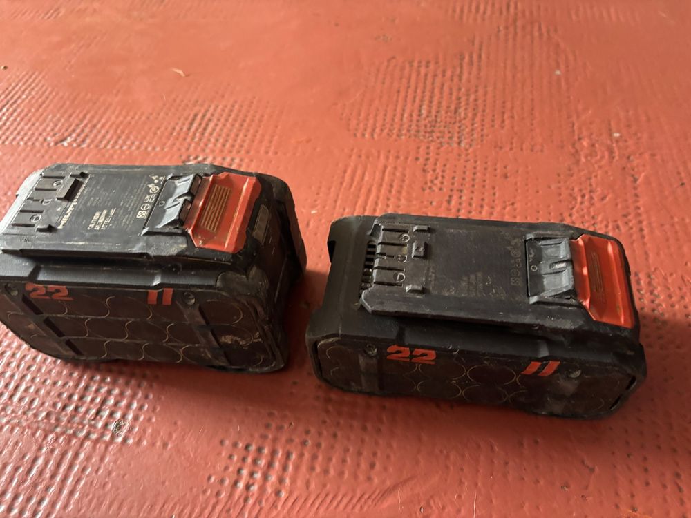 2 batteries Hilti nuron B22-255 et B22-170 (Usato) a chêne bourg per ...