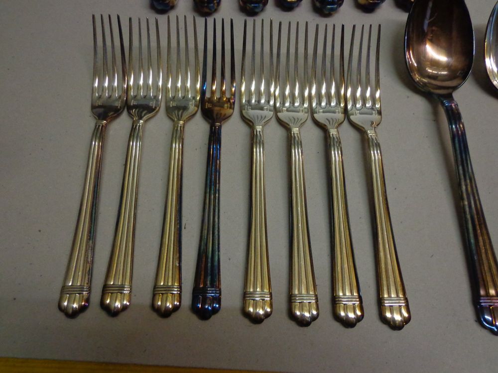 Christofle Silberbesteck (versilbert) 43 teilig | Kaufen auf Ricardo