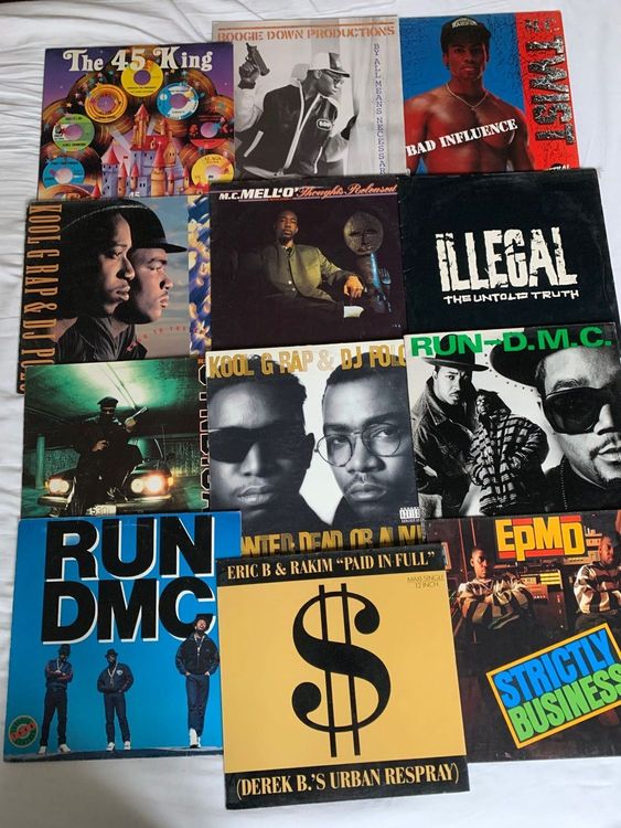 Sammlung Rap/Hip-Hop 80er/90er (Gebraucht) in Bern für CHF 745 – mit ...