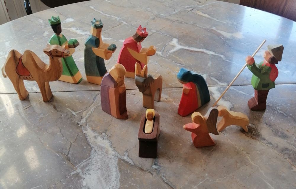 Wunderbar Ostheimer Krippenfiguren Gebraucht Fotos
