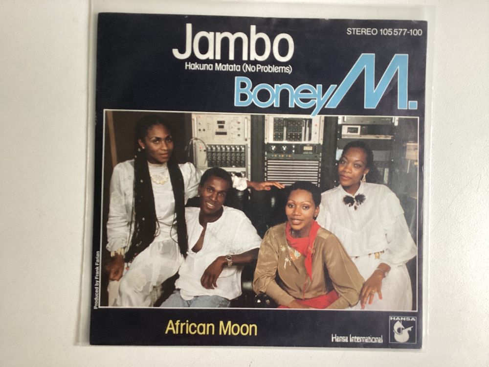 Boney M Single - Jambo / African Moon (Gebraucht) in Gutenswil für CHF ...