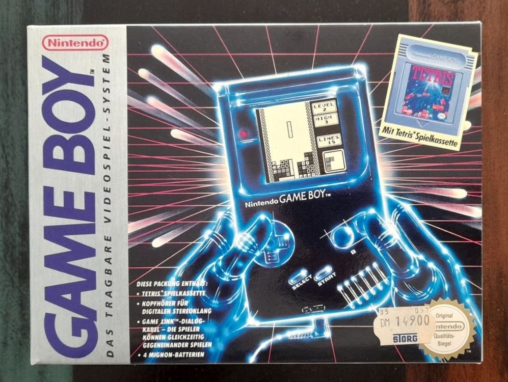 Gameboy Classic mit original Verpackung wie neu sehr selten (Gebraucht ...