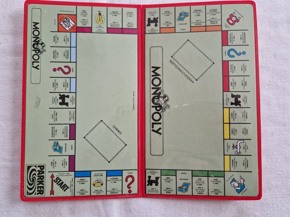 Monopoly Magnetische Taschenausgabe aus dem Jahr 1991 | Kaufen auf Ricardo