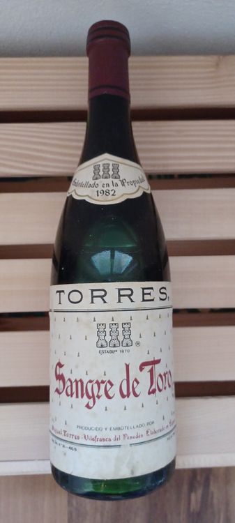 vin torres sangre de toro 1982 (Gebraucht) in Loveresse für CHF 40 ...