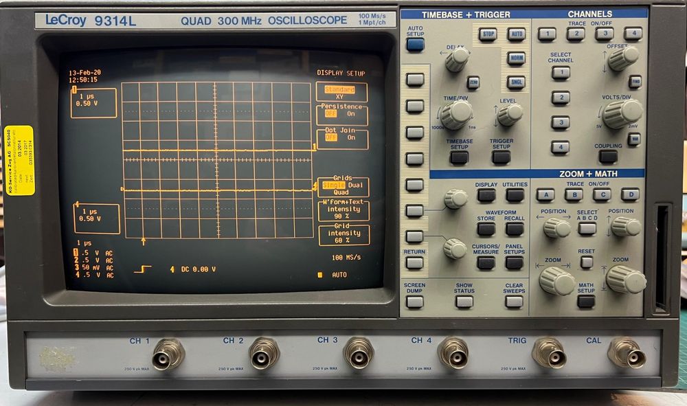LeCroy 9314L Quad 300MHz OSCILLOSCOPE (Gebraucht) in Walchwil für CHF ...