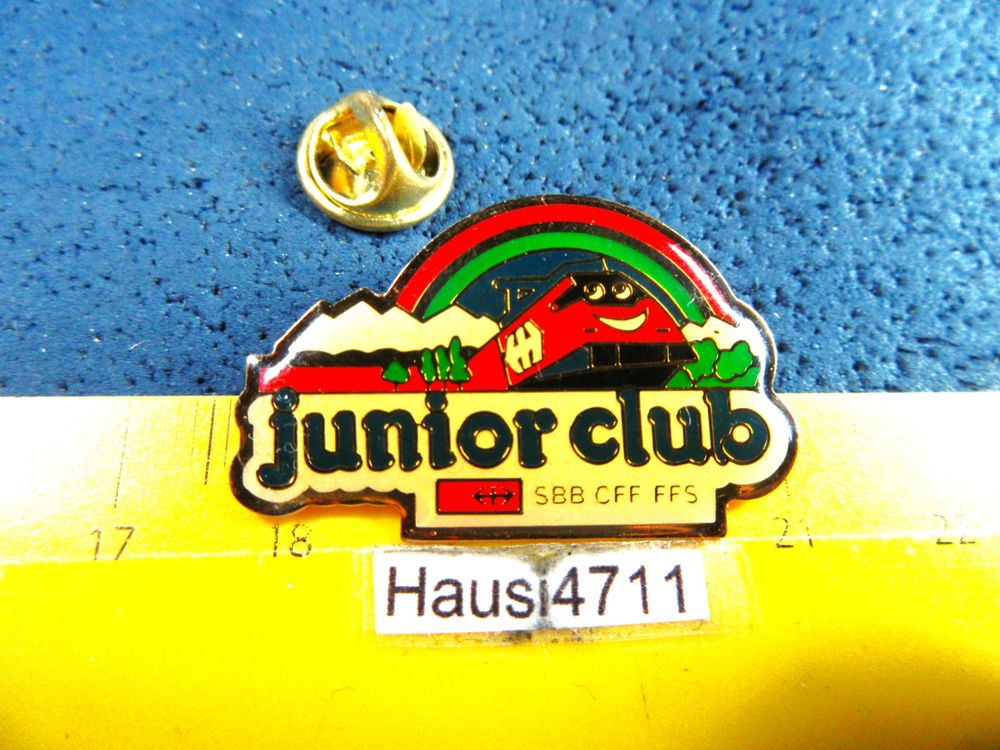 SBB CFF FFS JUNIOR-CLUB PIN GLASIERT 35mm (Gebraucht) in Ettingen für ...