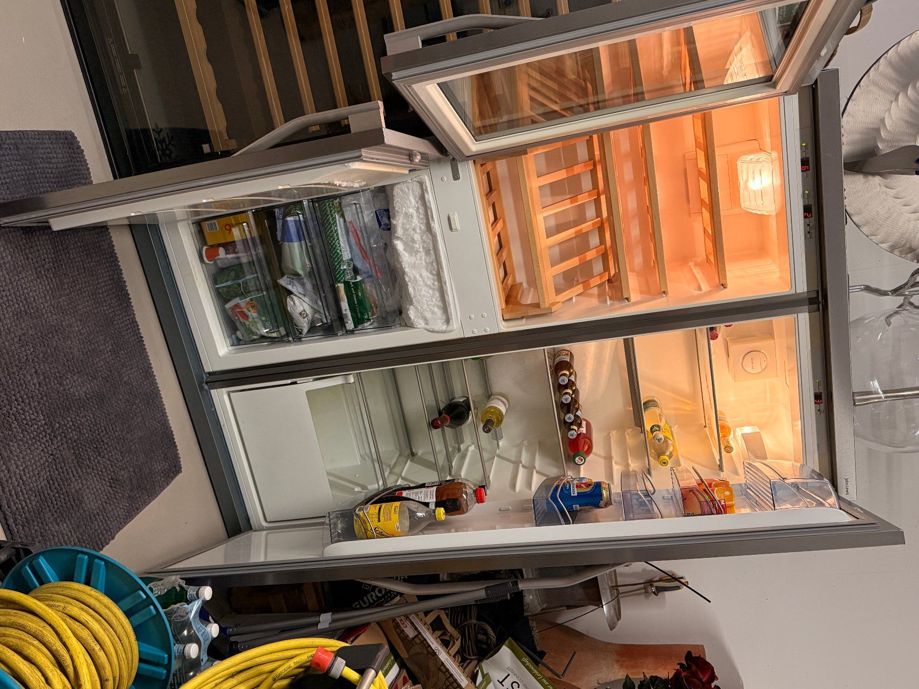 Stilvolle Kuehlschrank Side By Side Niedrig Ebenbildbellina4222