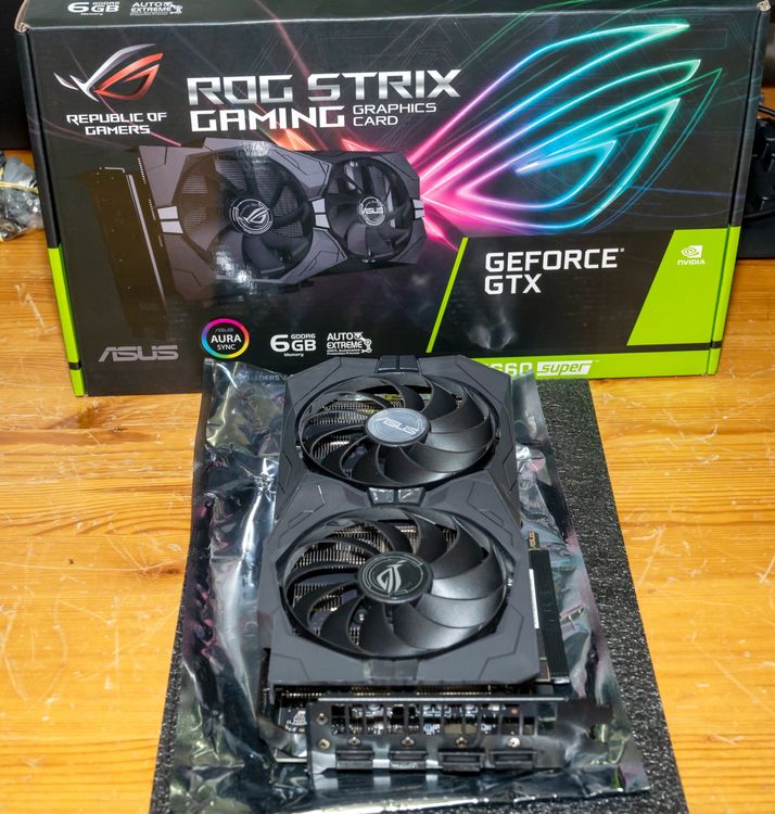 Asus Rog strix Gaming, GeForce GTX 1660 super (Gebraucht) in Arbon für ...