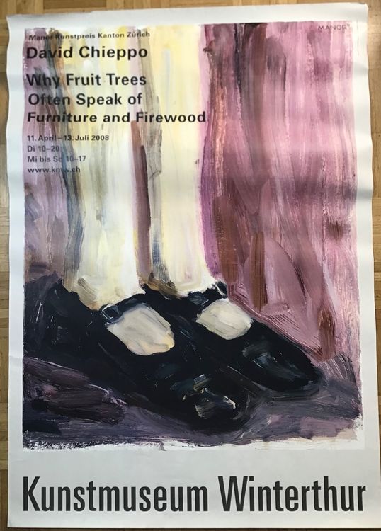 Grosse Ausstellung Plakat (Kunstmuseum Winterthur) | Kaufen auf Ricardo