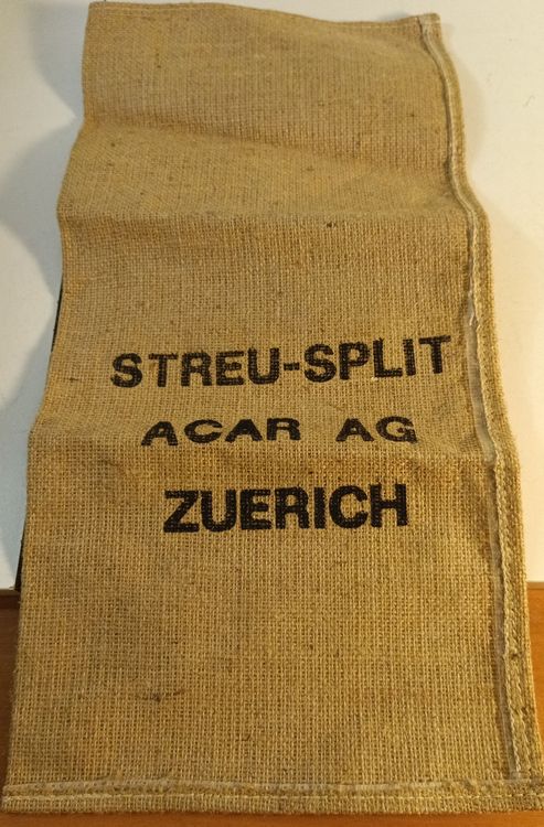 Jutesack "STREU-SPLIT ACAR AG ZÜRICH" (nov49) | Kaufen auf Ricardo