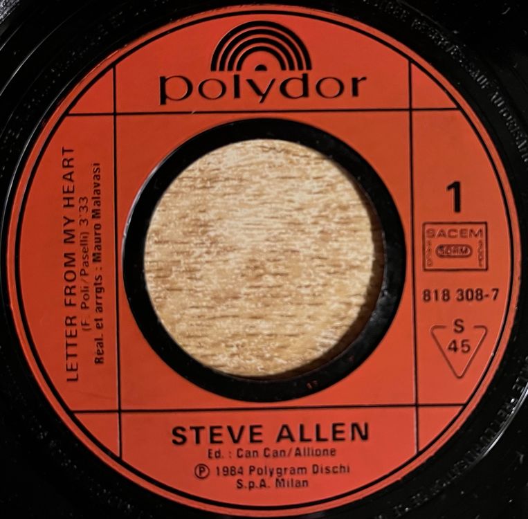 STEVE ALLEN - LETTER FROM MY HEART (Gebraucht) in Bussigny für CHF 3 ...