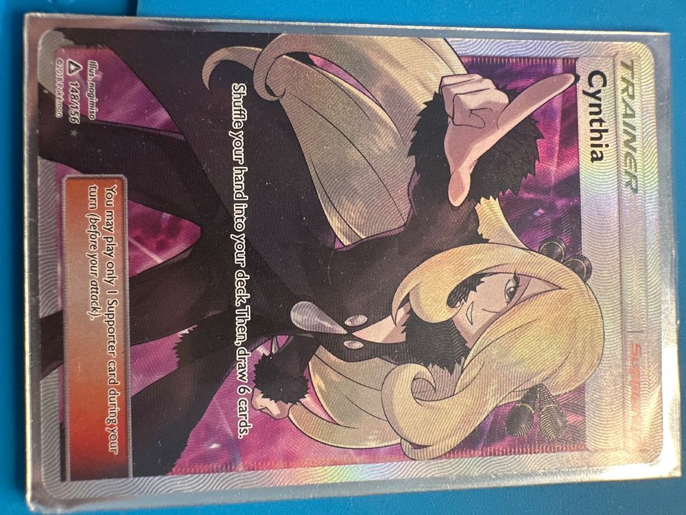 Pokemon Secret Trainer Card Cynthia (Neu (gemäss Beschreibung)) in ...