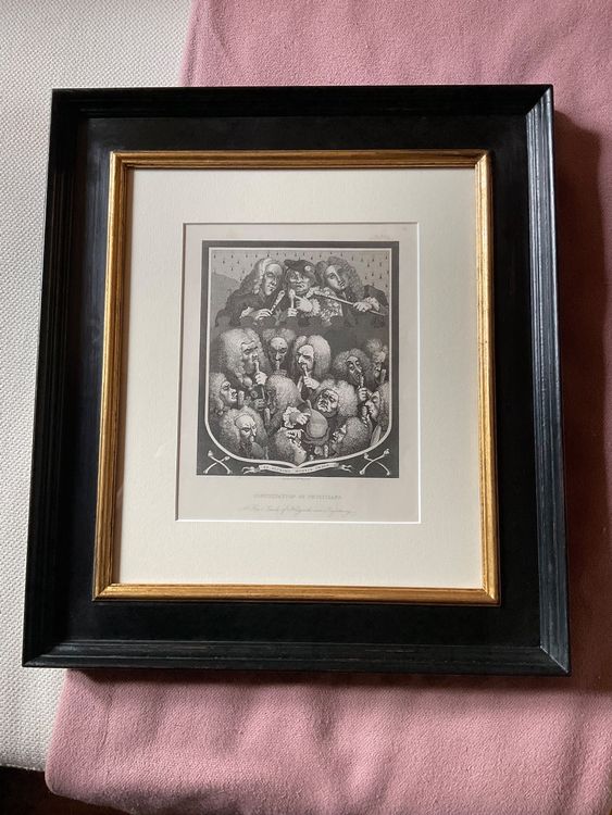 Quadro “CONSULTO DEI MEDICI” di W. Hogarth (1697 - 1764) (Nuovo ...