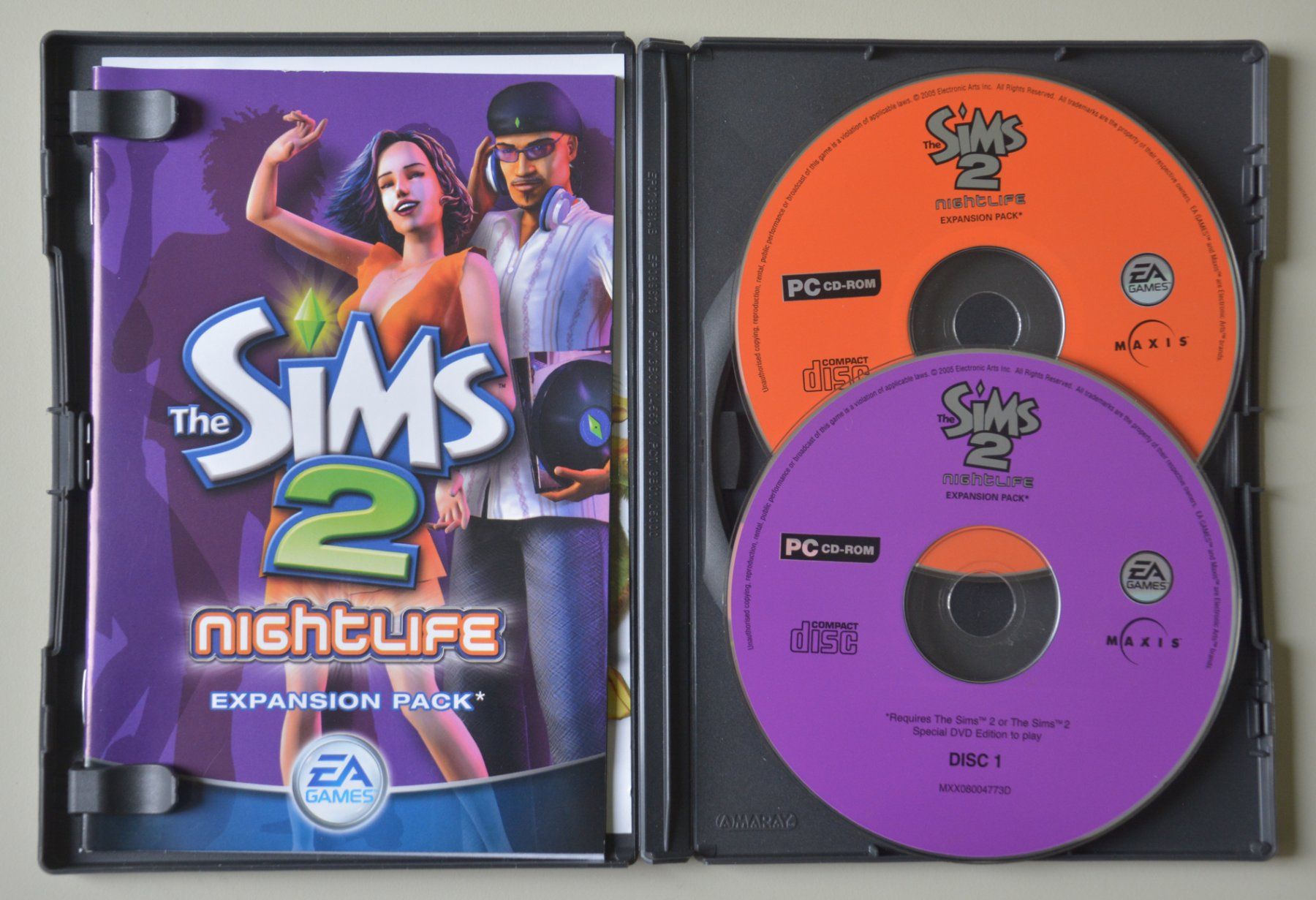 PC game: die SIMS 2 - Nightlife (expansion pack) (Gebraucht) in ...