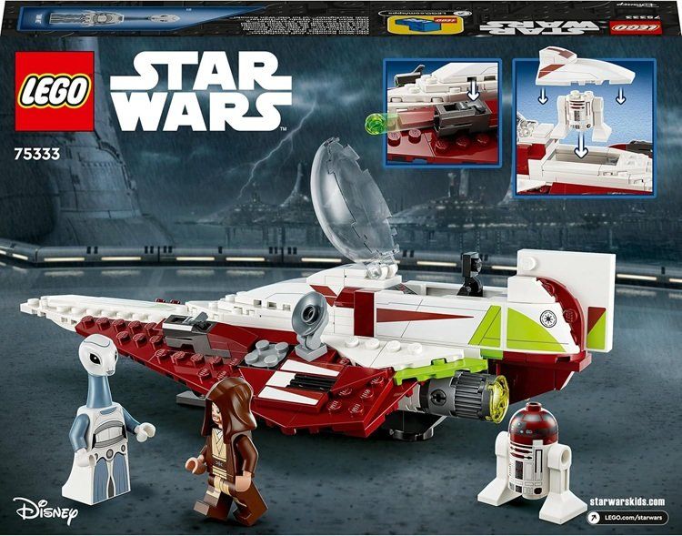 Lego 75358 STAR WARS Obi-Wan Kenobi's Jedi Starfighter (OVP) (Neu und ...