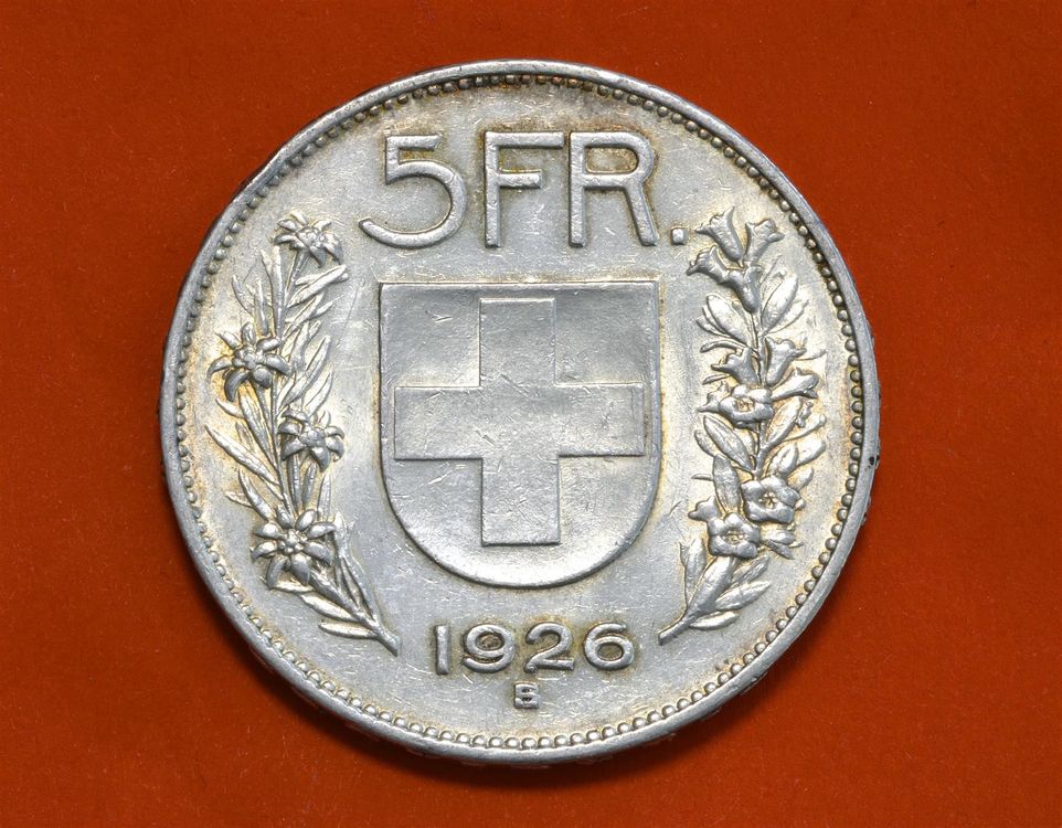5 Franken 1926 (Gebraucht) in Oberglatt ZH für CHF 159 – mit Lieferung auf Ricardo kaufen