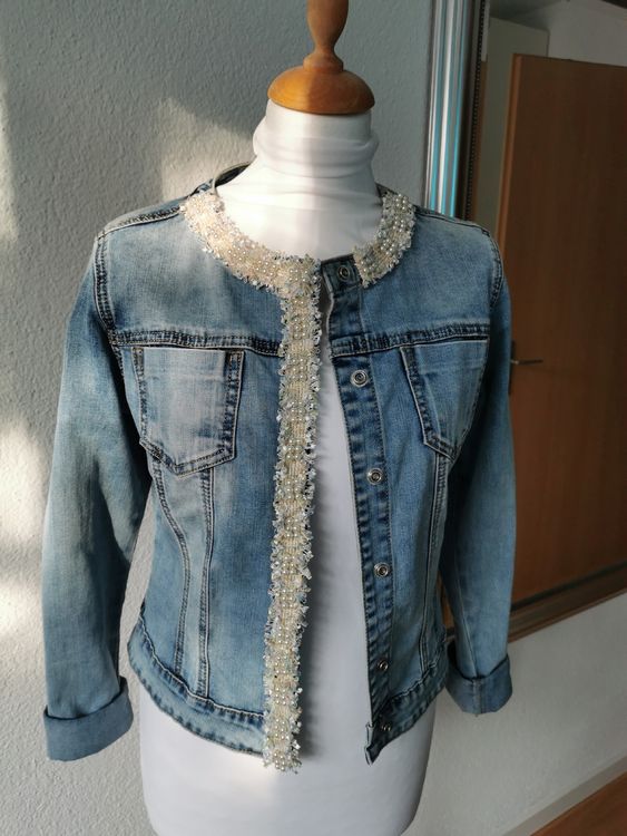 Jeansjacke Grösse M von Nina Carter (Gebraucht) in Hochdorf für CHF 9 ...