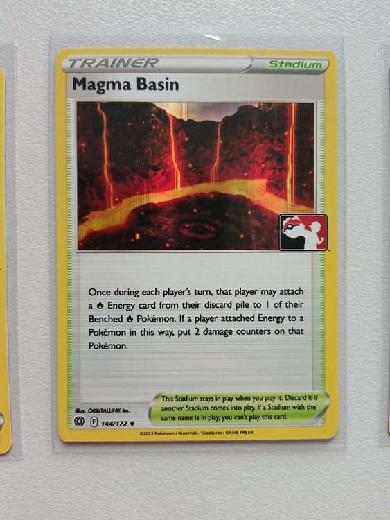 Magma basin HOLO - Pokemon TCG Prize Pack Stamp | Kaufen auf Ricardo