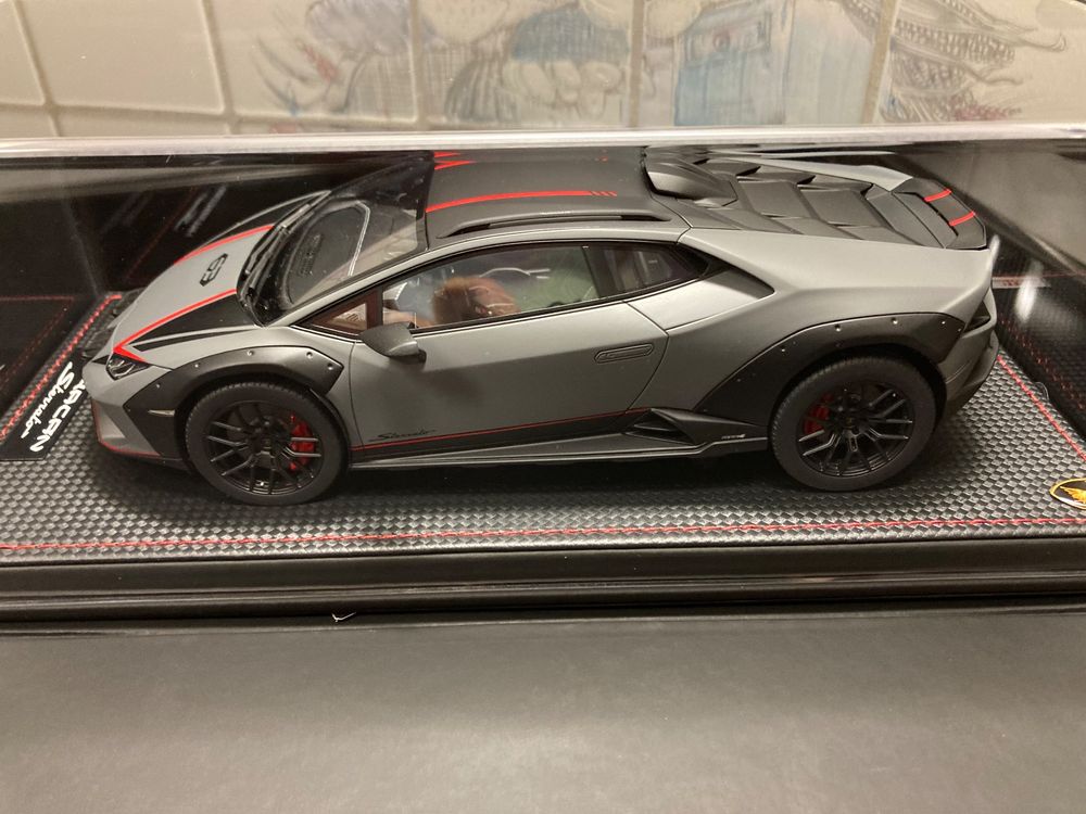Lamborghini Huracan Sterrato Grigio Vulcano Nr. 7 / 99 1/18 (Neu und ...