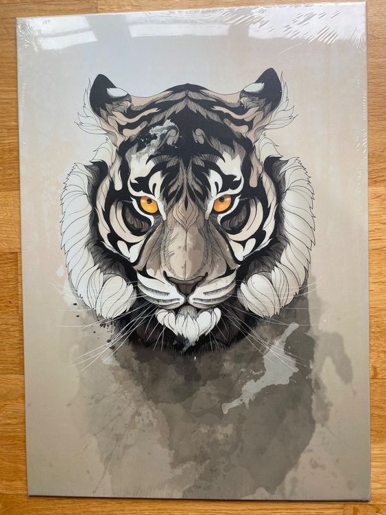 Displate Metal Bild Tiger | Kaufen auf Ricardo