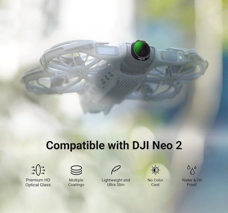 UV-Filterset CPL NDND8/16/32/64 für DJI NEO 2 (Neu und originalverpackt ...