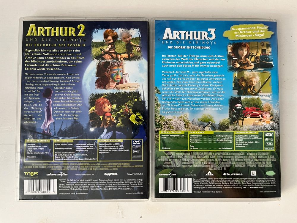 Arthur 2-3 DVD 📀 | Kaufen auf Ricardo