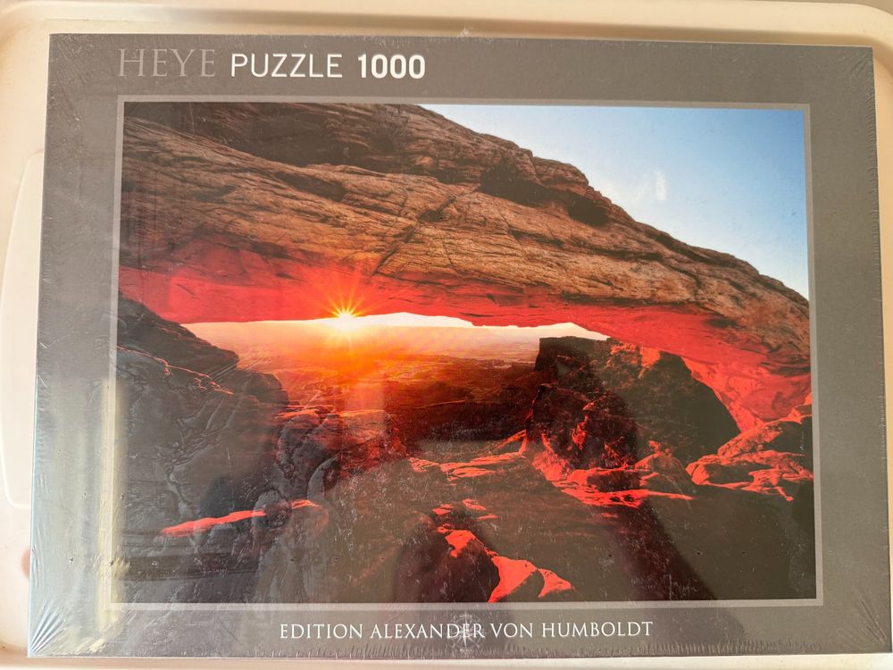 3er Set Puzzle je 1000er Teile von Heye und Ravensburger (Neu und ...