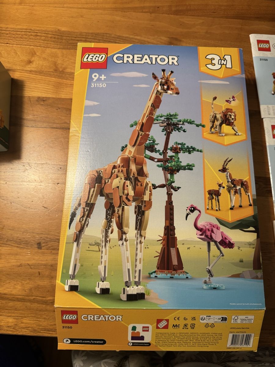 LEGO Creator 31150, 3 in 1, Tier Set, komplett, Neu! (Neu (gemäss ...