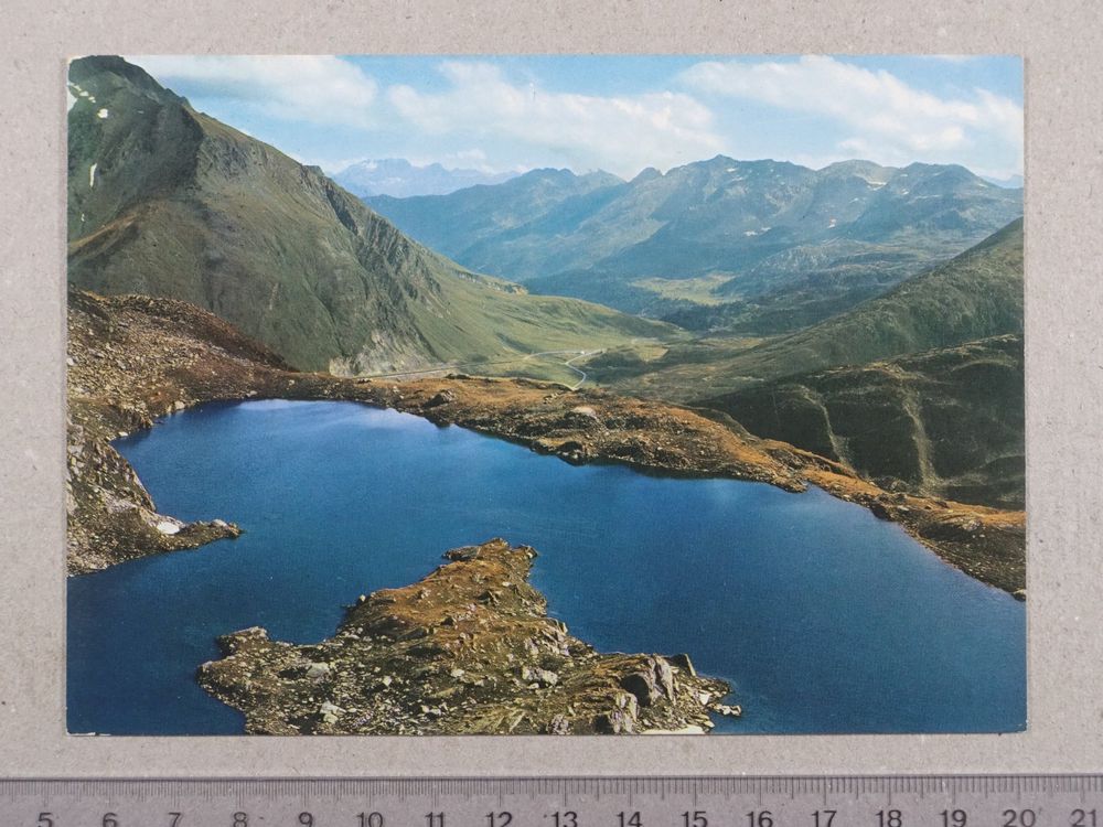 Lai Blau, Lukmanierpass, 1974, Poststempel Platta (Gebraucht) in ...