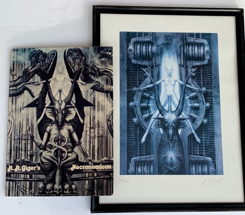 H. R. Giger Lithographie Handsigniert | Kaufen auf Ricardo