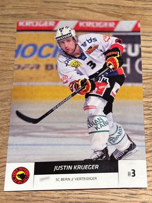 Krueger Justin SC Bern Season 2013/2014 Tradingcard ab 0.20! (Neu ...