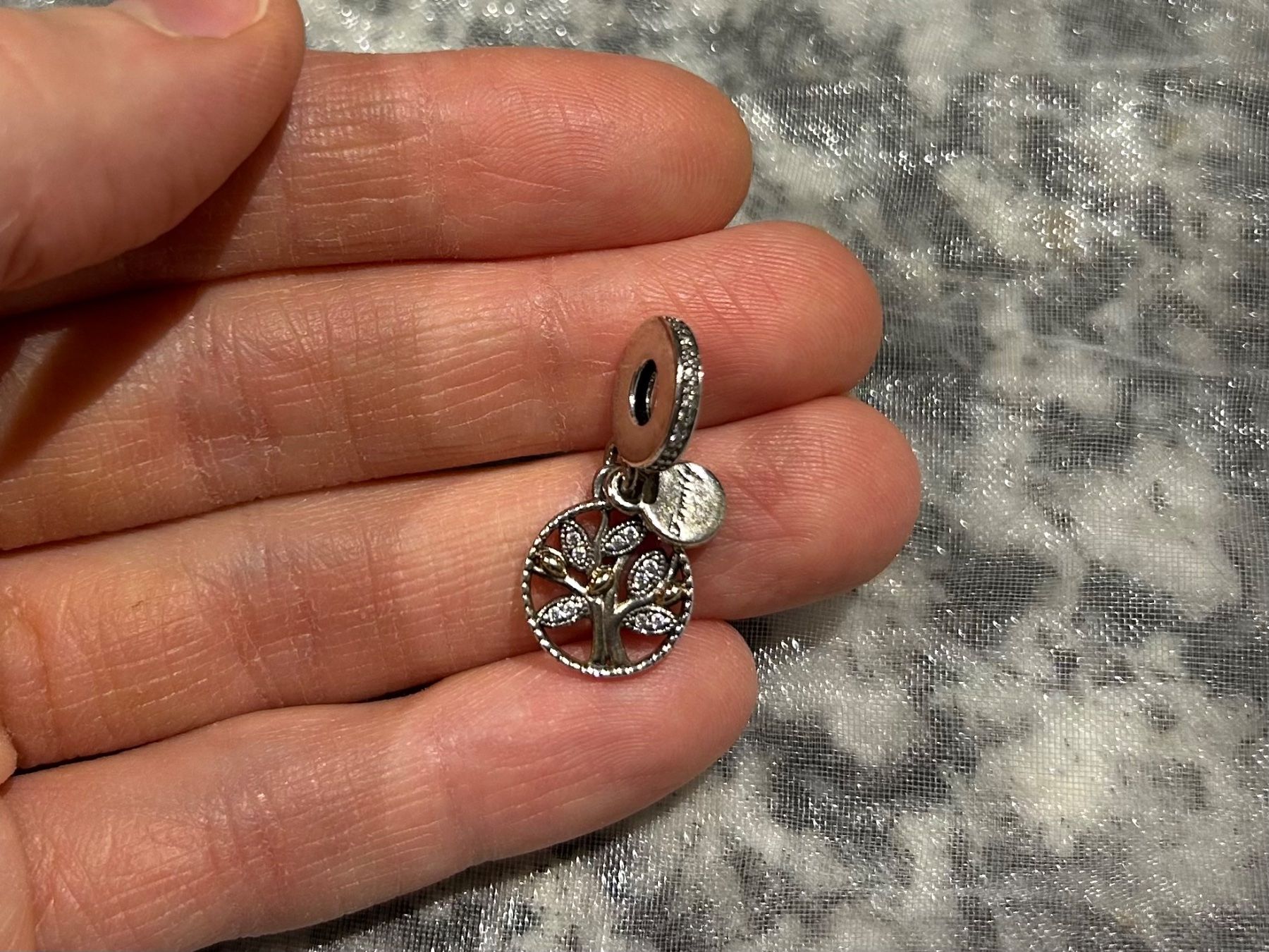 Pandora Charm Lebensbaum & Family 🌳 ️ Top Zustand (Neu (gemäss ...