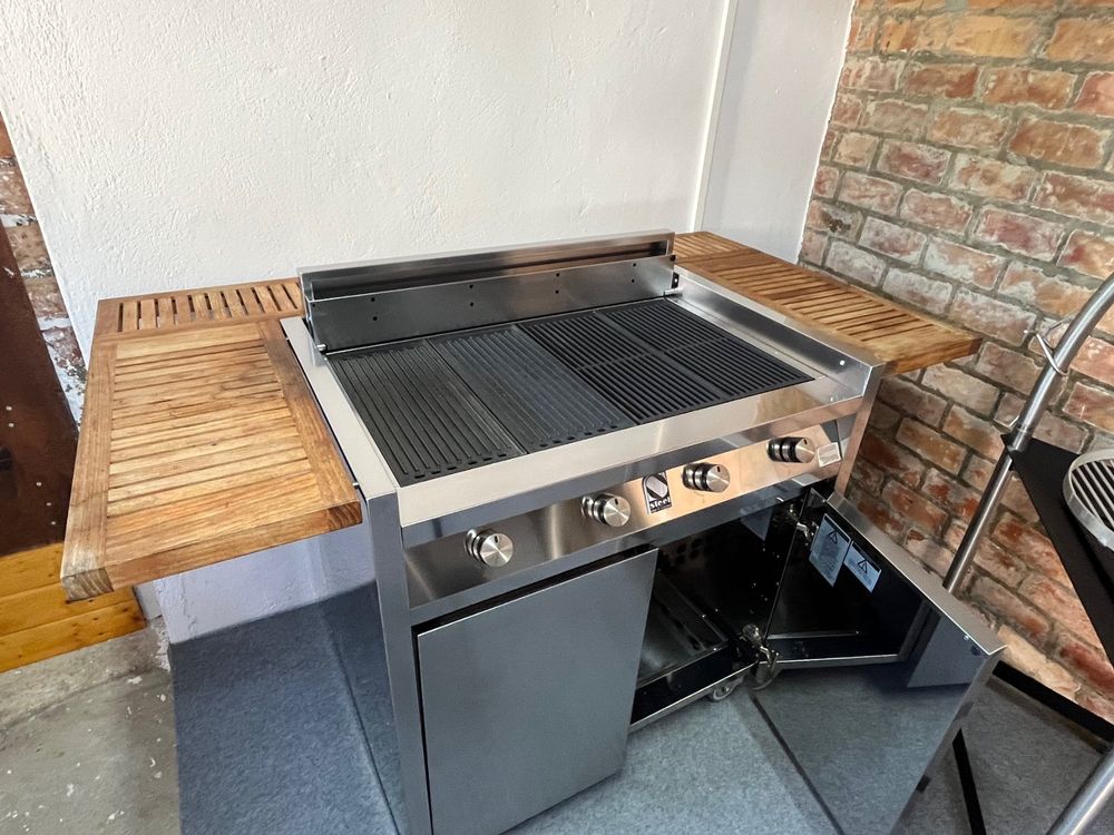 Fin de stock 2025, 40% Grill de STEEL inox, green 90, NEUF (Gebraucht ...