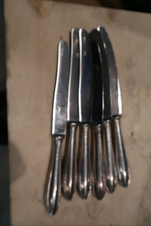 BSF Besteck 90er Silber 6 Messer gross (Gebraucht) in Oberdorf BL für CHF 115 – mit Lieferung ...