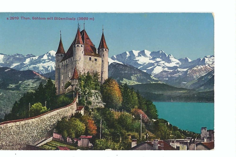 THUN Schloss und Blümlisalp (Gebraucht) in Thun für CHF 0.9 – mit Lieferung auf Ricardo kaufen