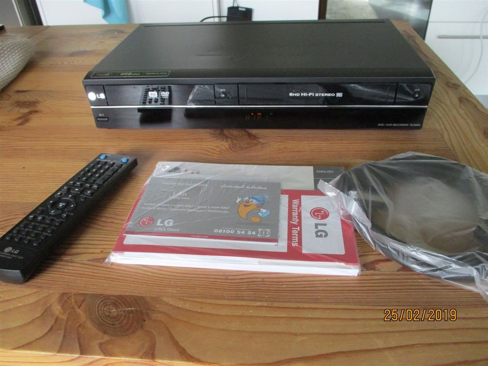 LG RC389H DVD-Recorder/VHS-Videorecorder (Gebraucht) in Liestal für CHF ...