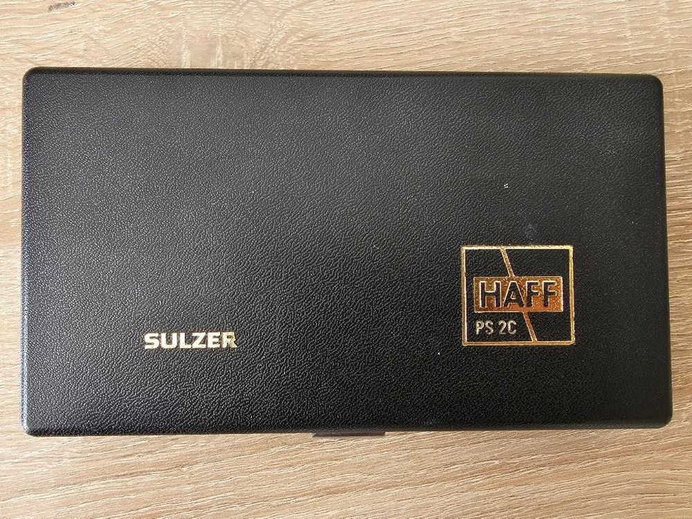 HAFF Reisszeug Zirkelset PS2C mit Sulzer Logo | Kaufen auf Ricardo