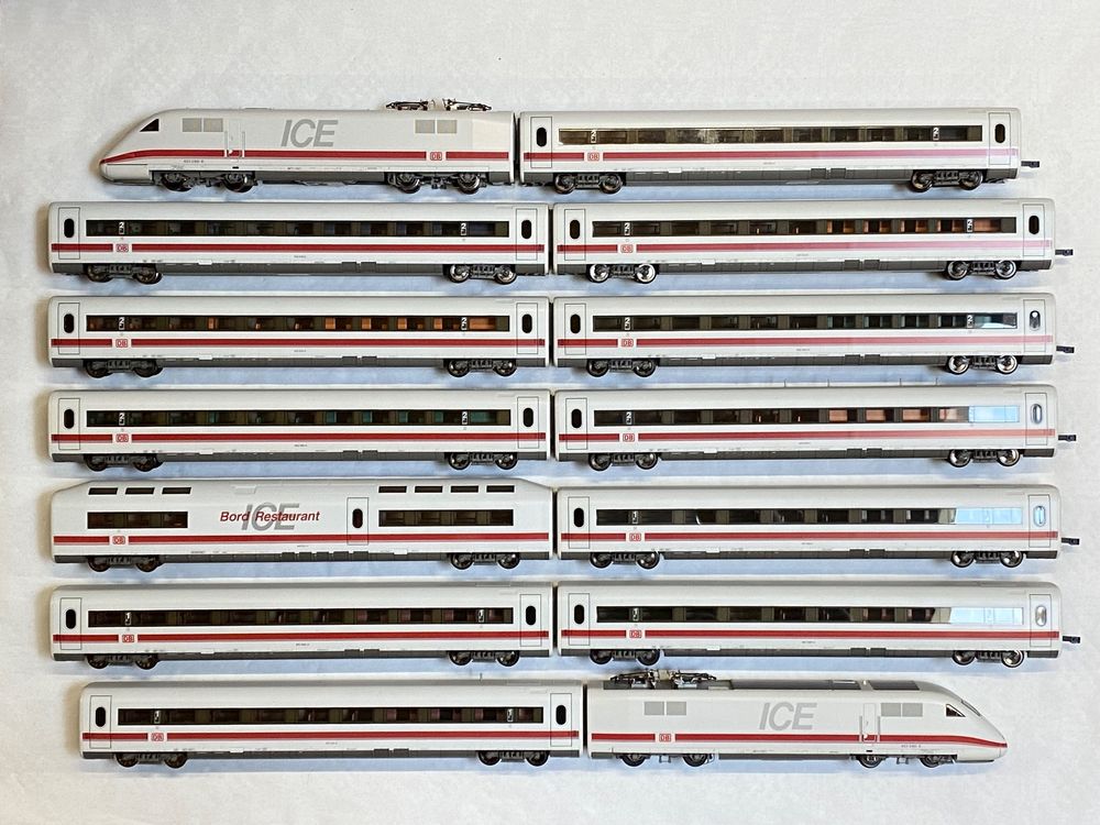 Fleischmann (H0 GS) 14-teiliger Triebzug DB ICE-1 Br 401 (Gebraucht) in Zürich für CHF 348 – mit ...